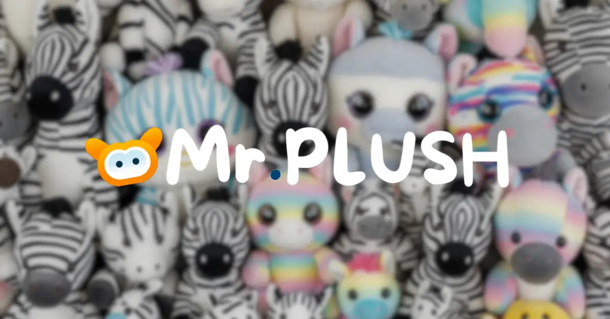 Zebra Stuffed Animal | Zebra Plush – Mr.Plush